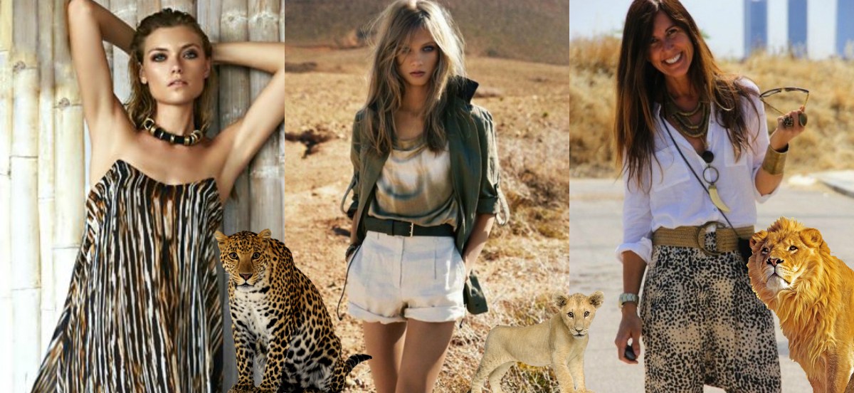 El estilo safari arrasa - cristinapizarro